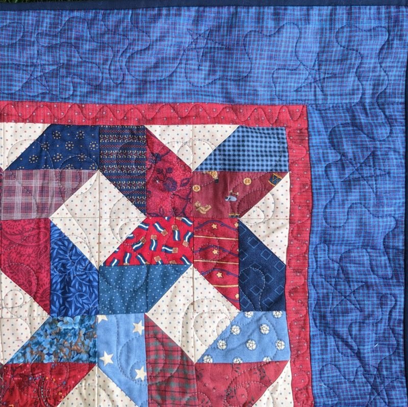 A Patriotic Finish - Patchwork Sampler